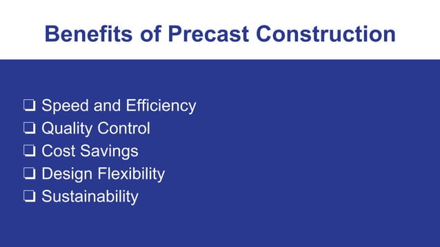 Precast Concrete: A Growing Trend Industry | PPTX | Civil Engineering ...