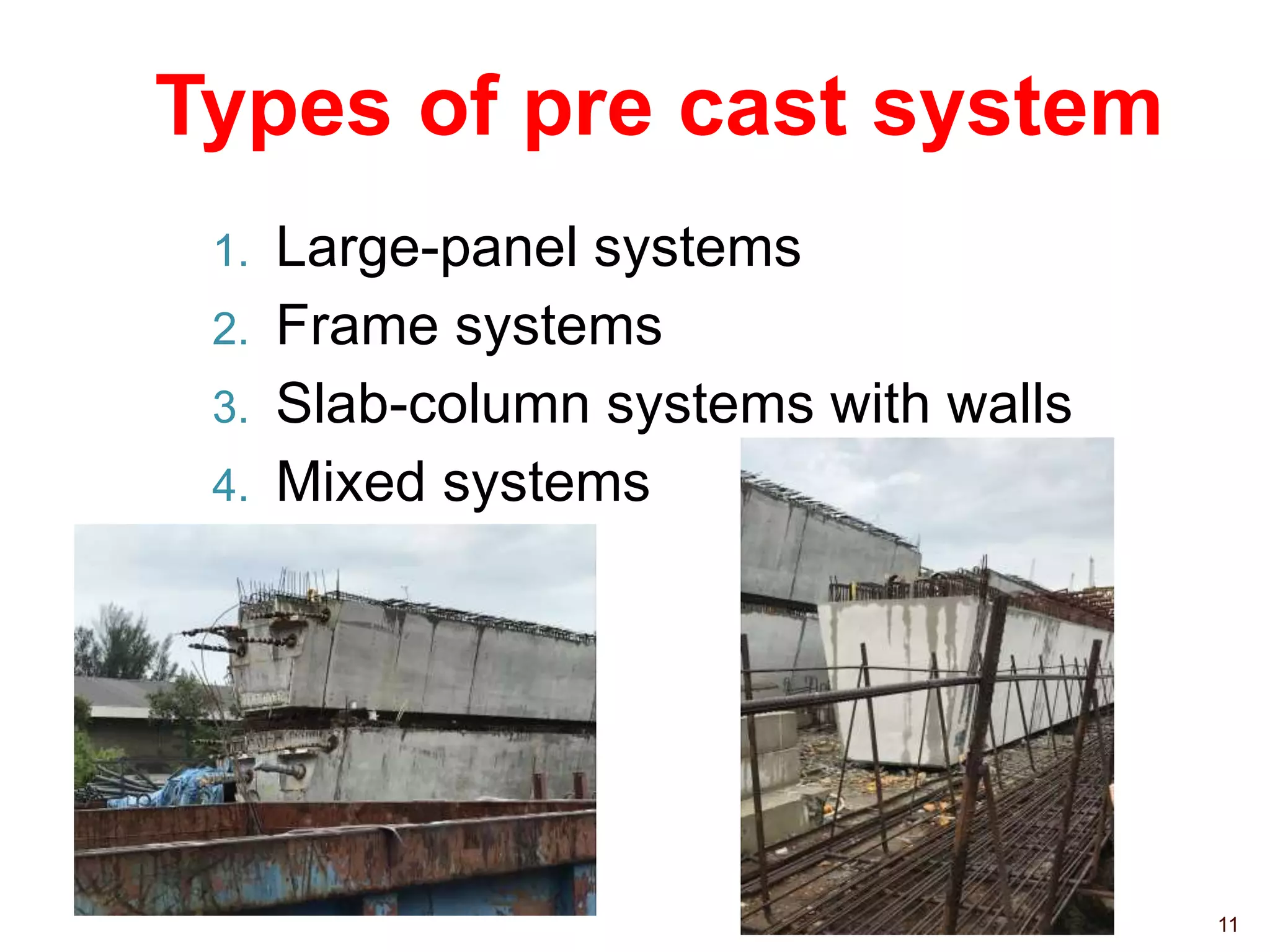 Precast concrete construction | PPTX