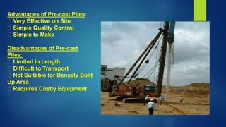 Precast concrete pile driving method and risk assessment | PPTX | Civil Engineering Industry ...