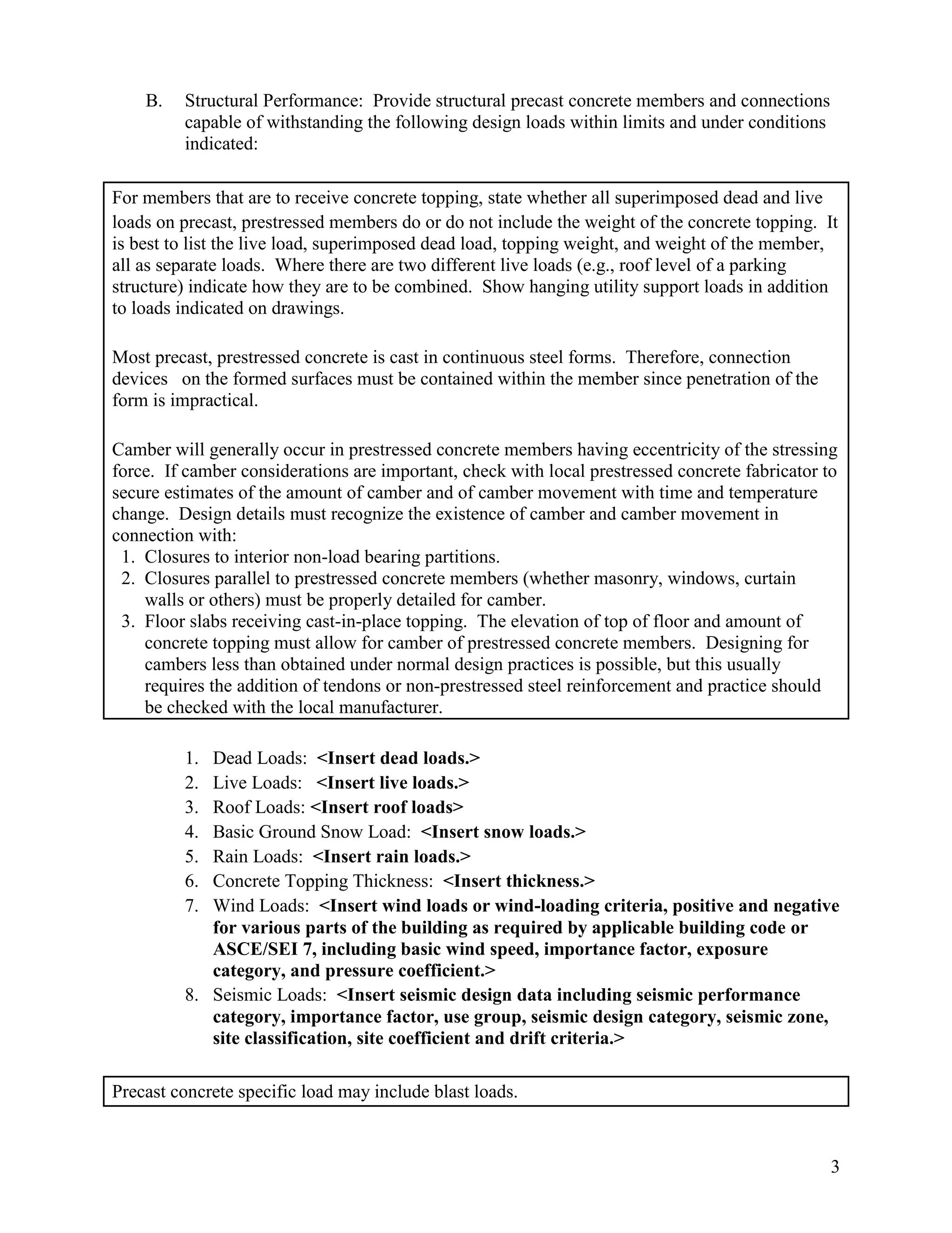 Precast Concrete Specifications.doc