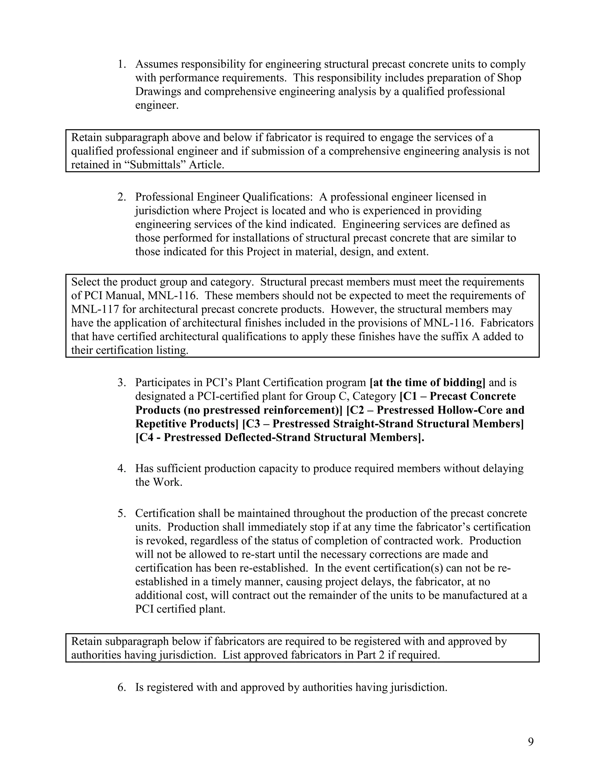 Precast Concrete Specifications.doc