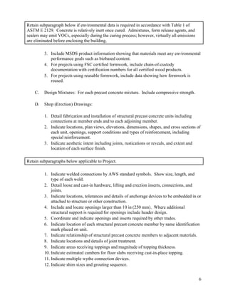 Precast Concrete Specifications.doc