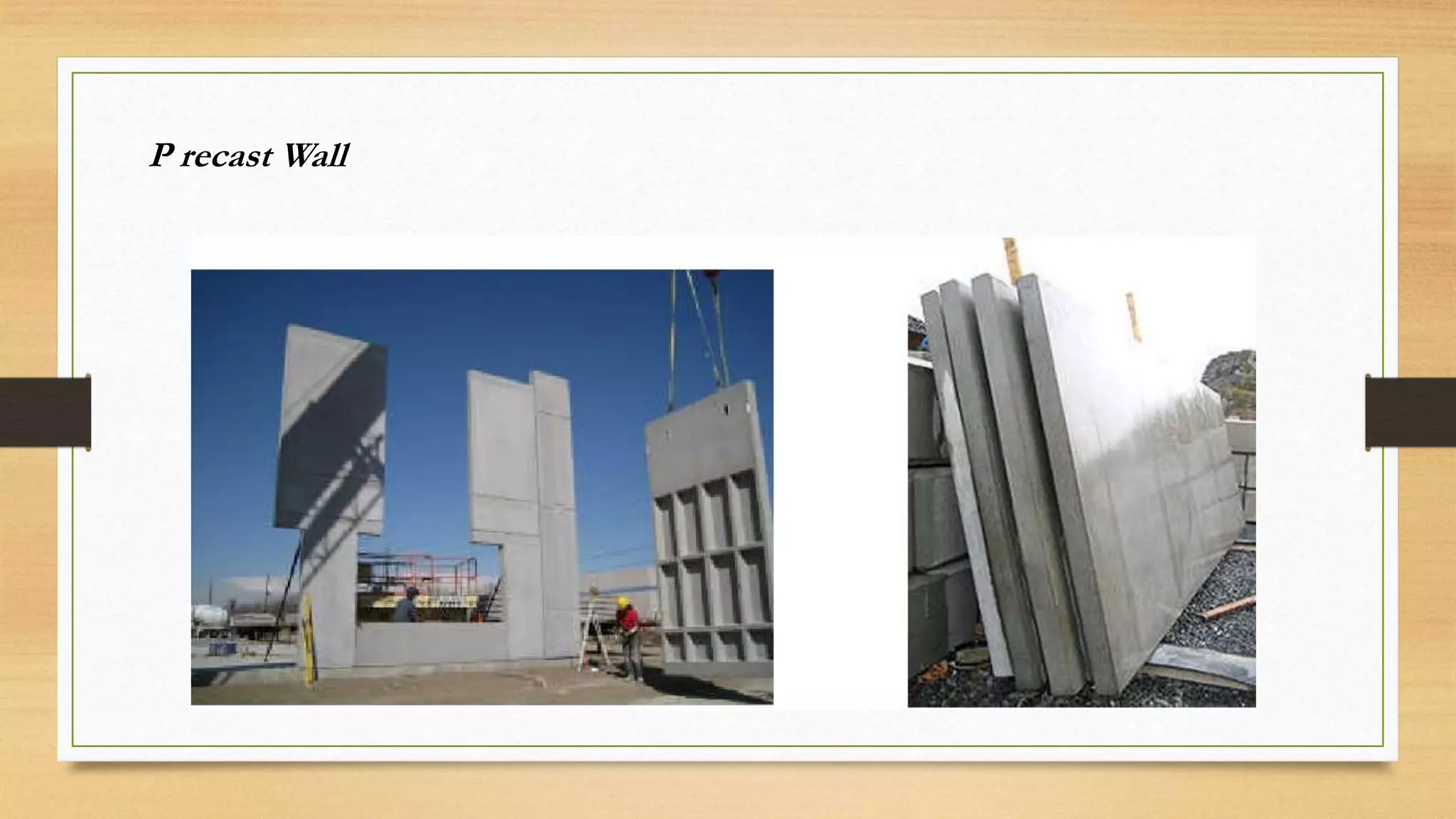 Precast concrete structures | PPTX