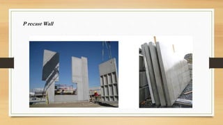 Precast concrete structures | PPTX