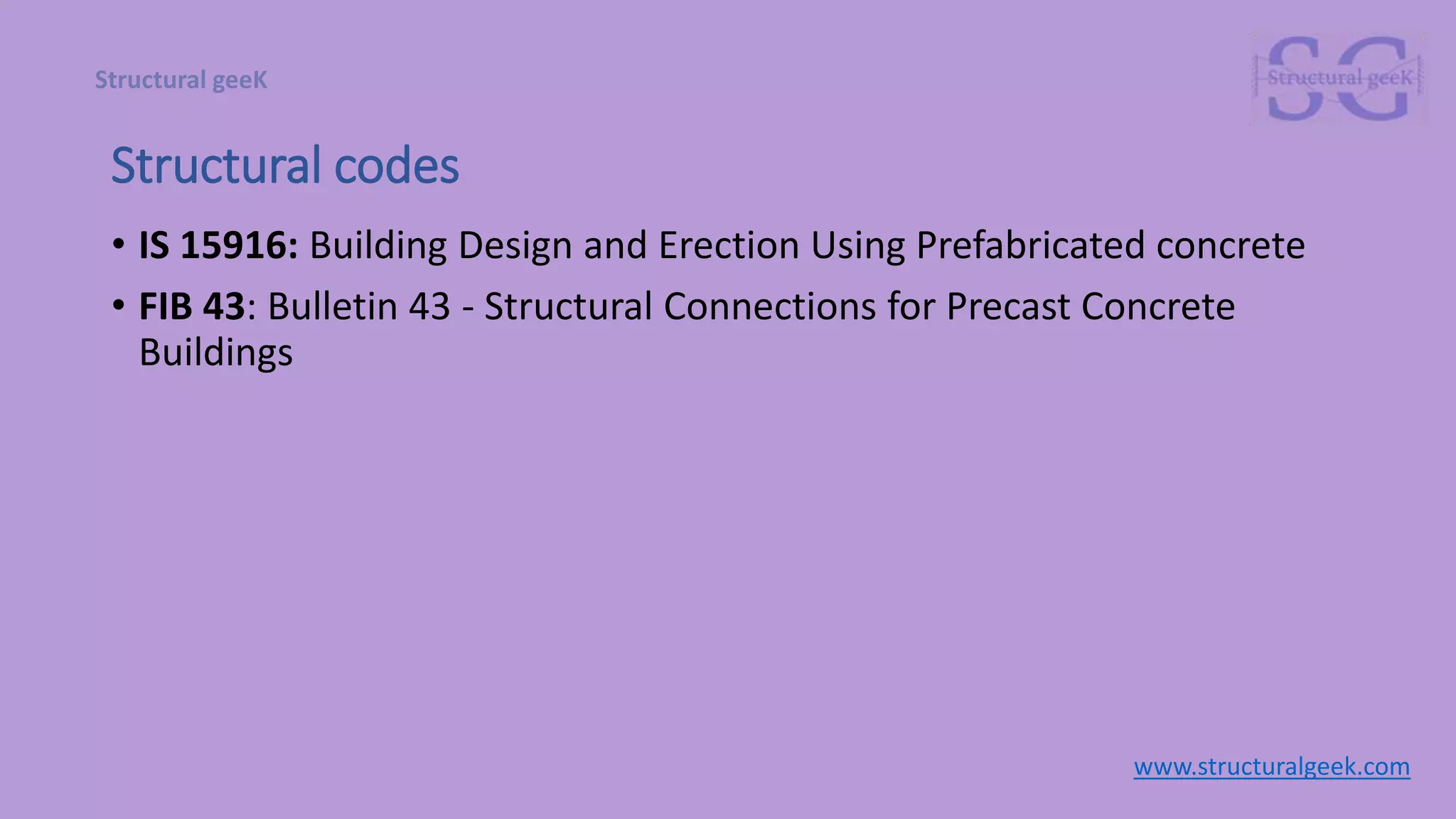Precast Concrete Structure Session 01 | PPTX
