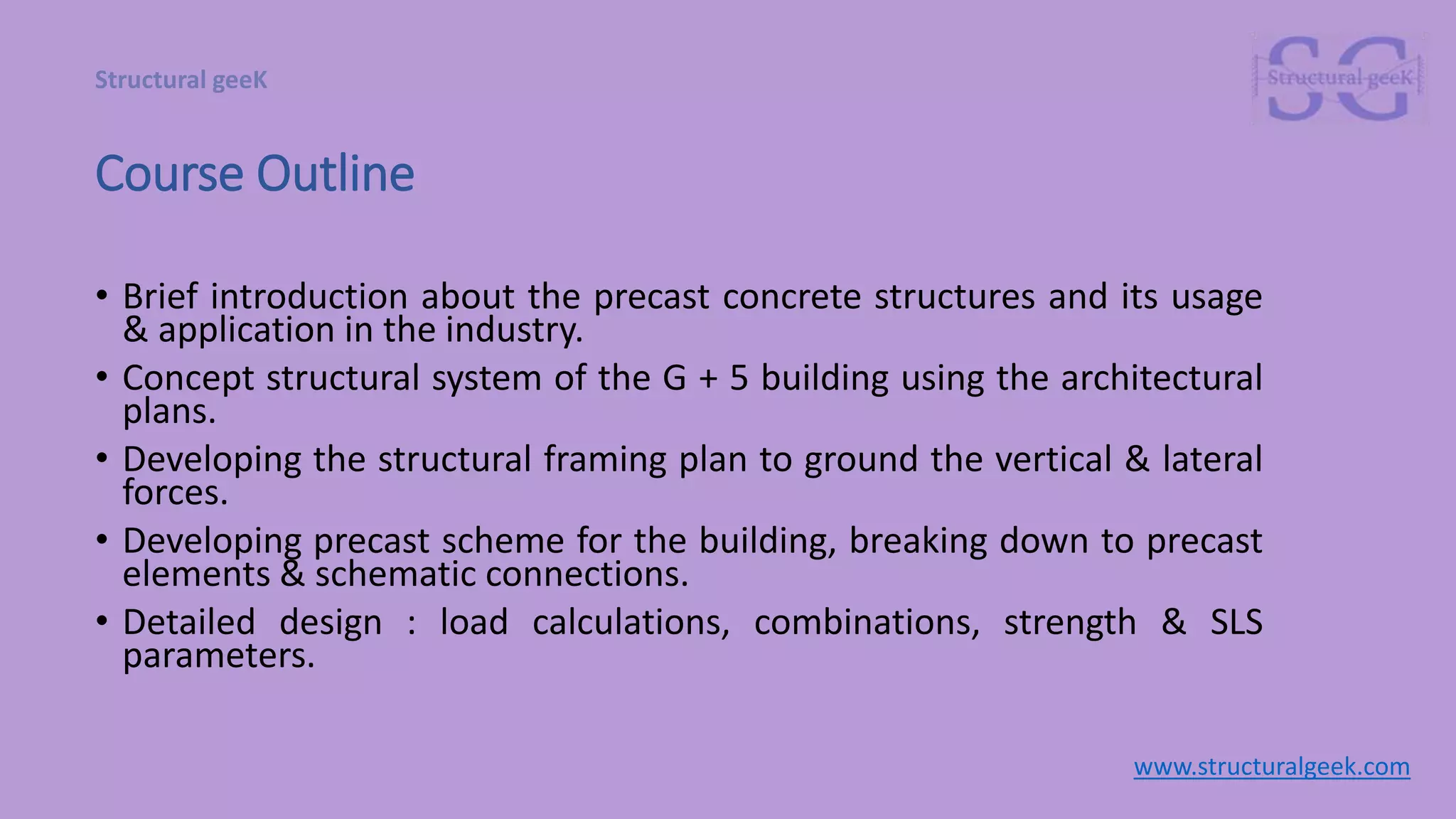 Precast Concrete Structure Session 01 | PPTX