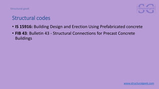Precast Concrete Structure Session 01 | PPTX