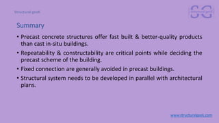 Precast Concrete Structure Session 01 | PPTX