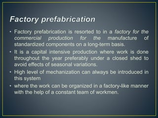 Precast elements | PPTX