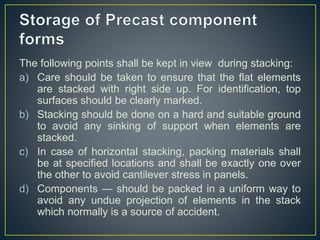 Precast elements | PPTX