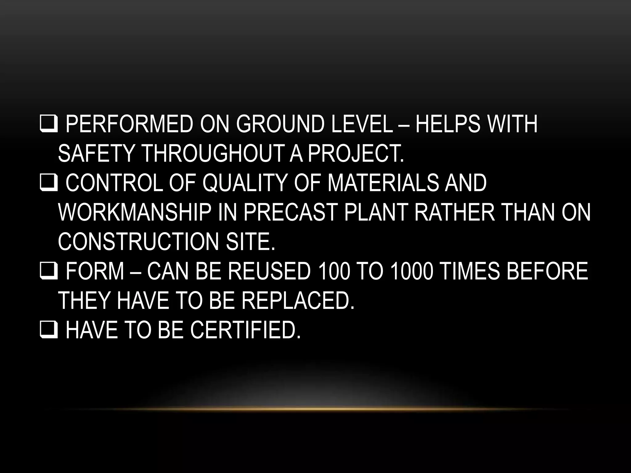 ALL ABOUT PRECAST | PPTX