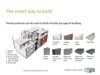 Precast implementation by Elematic Finland | PDF