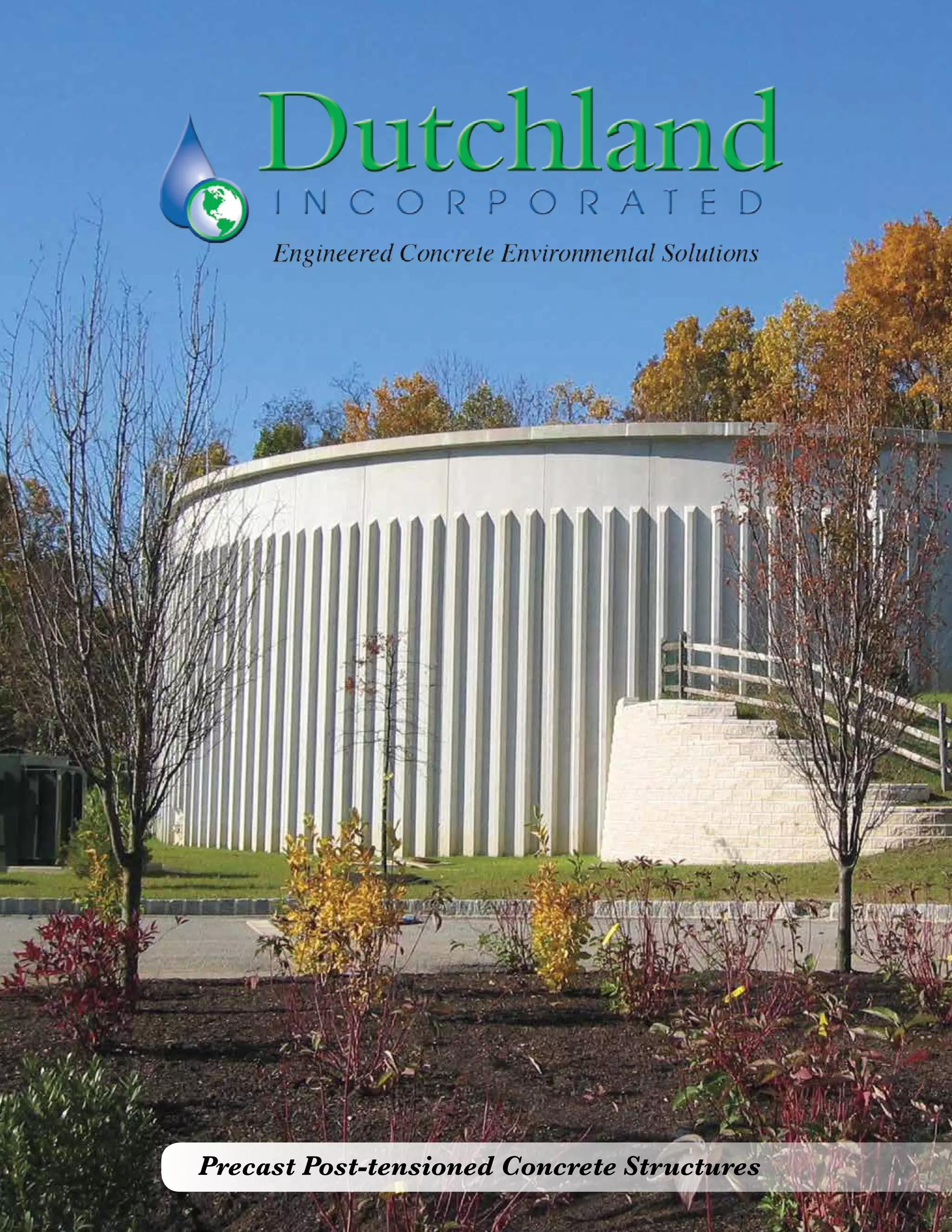 Precast post tensioned tank brochure | PDF
