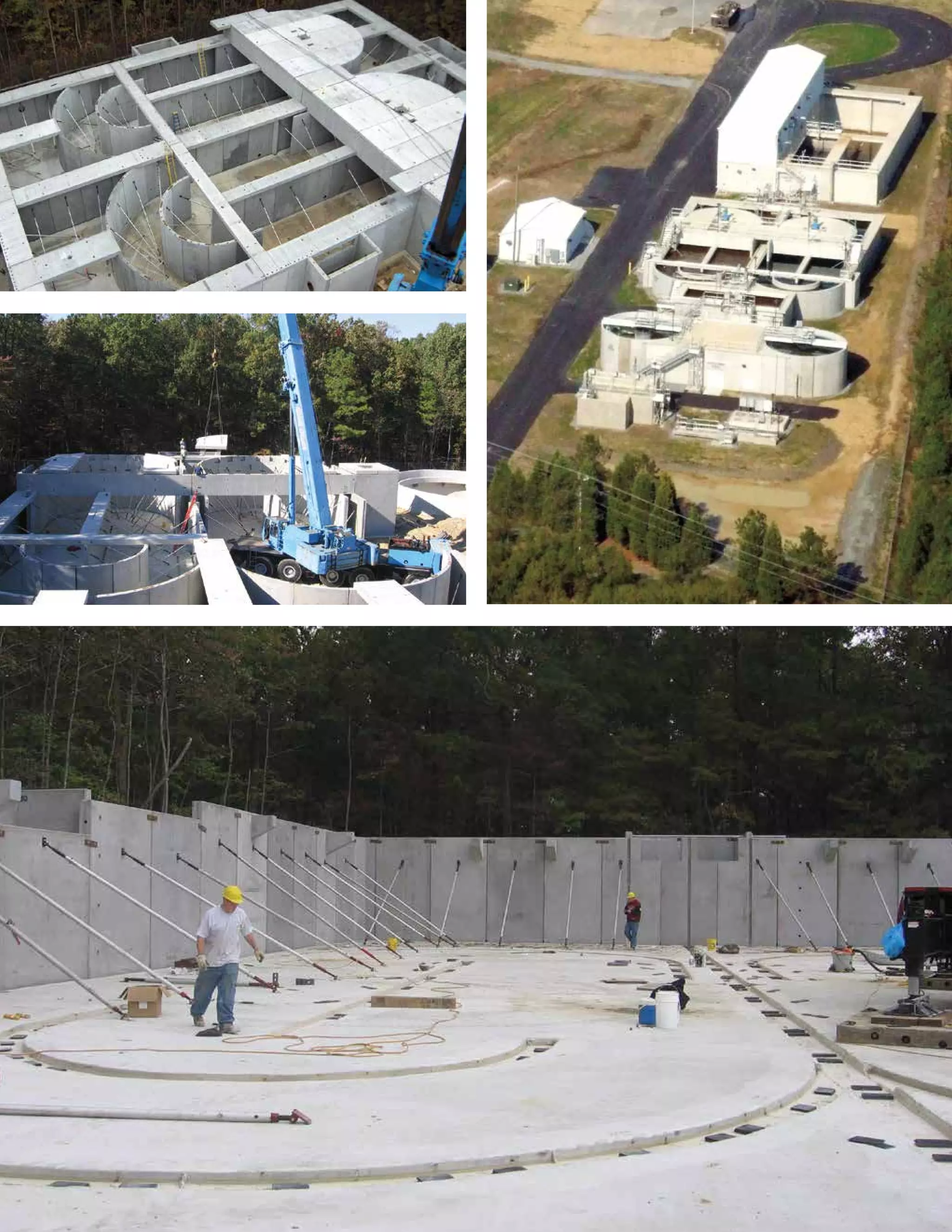 Precast post tensioned tank brochure | PDF