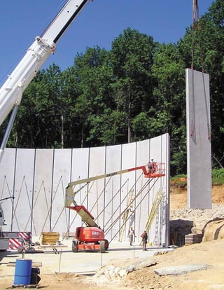 Precast post tensioned tank brochure | PDF