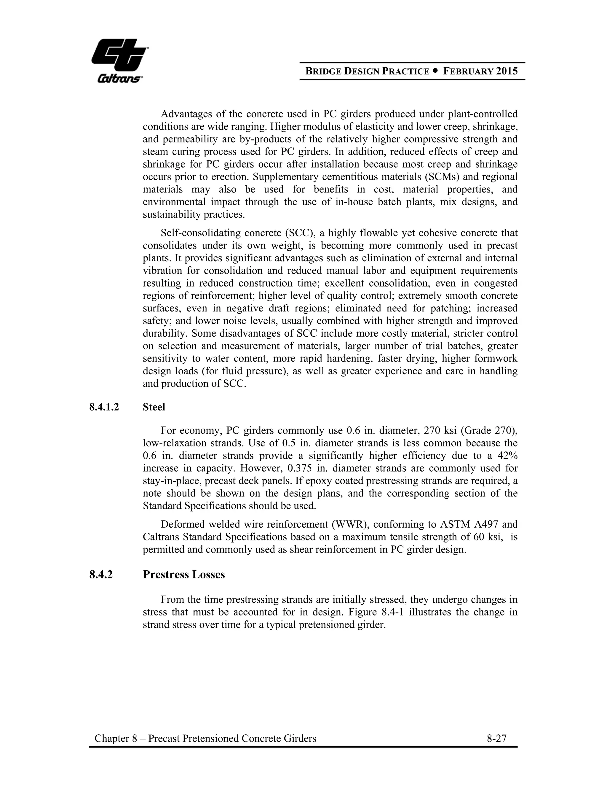 Precast pretensioned concrete girders | PDF