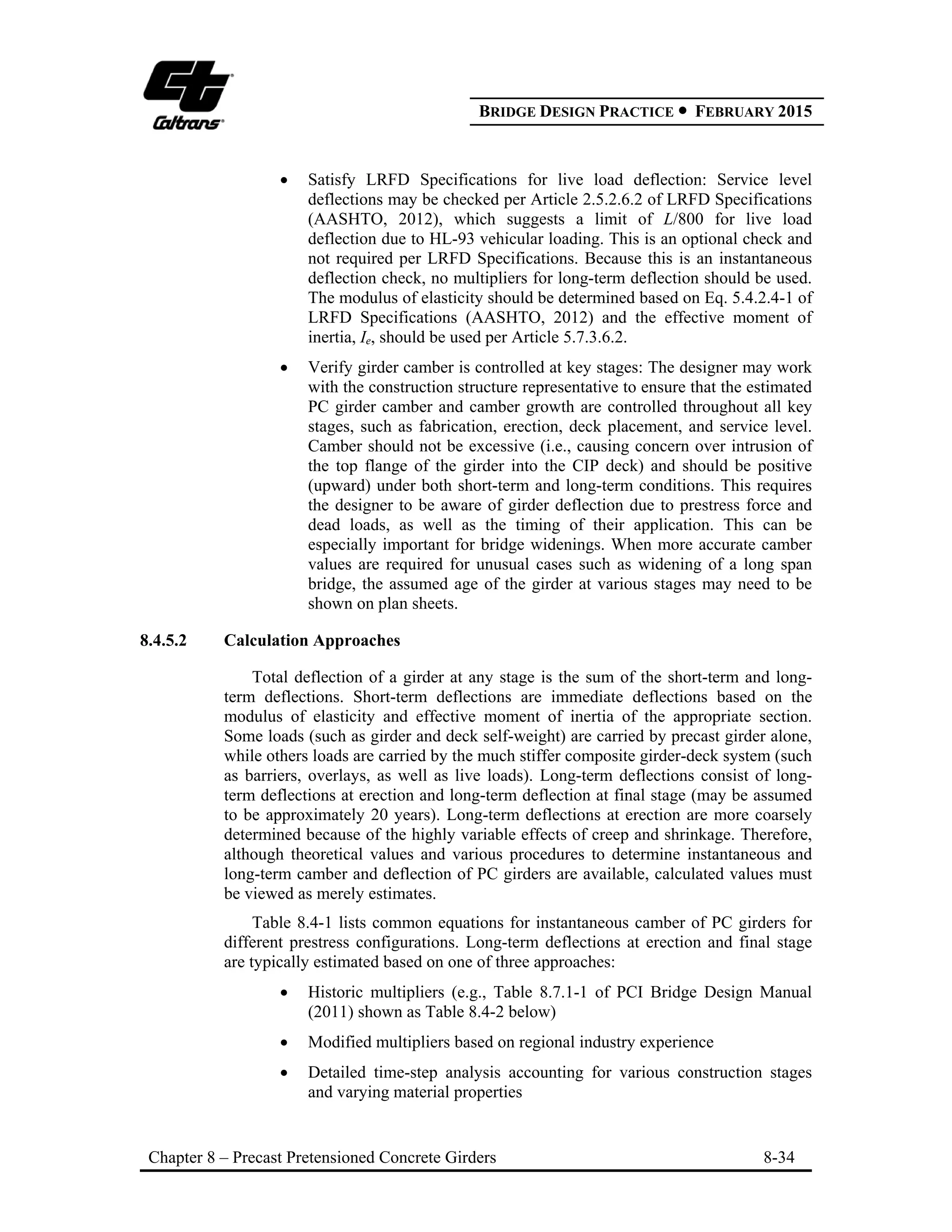 Precast pretensioned concrete girders | PDF