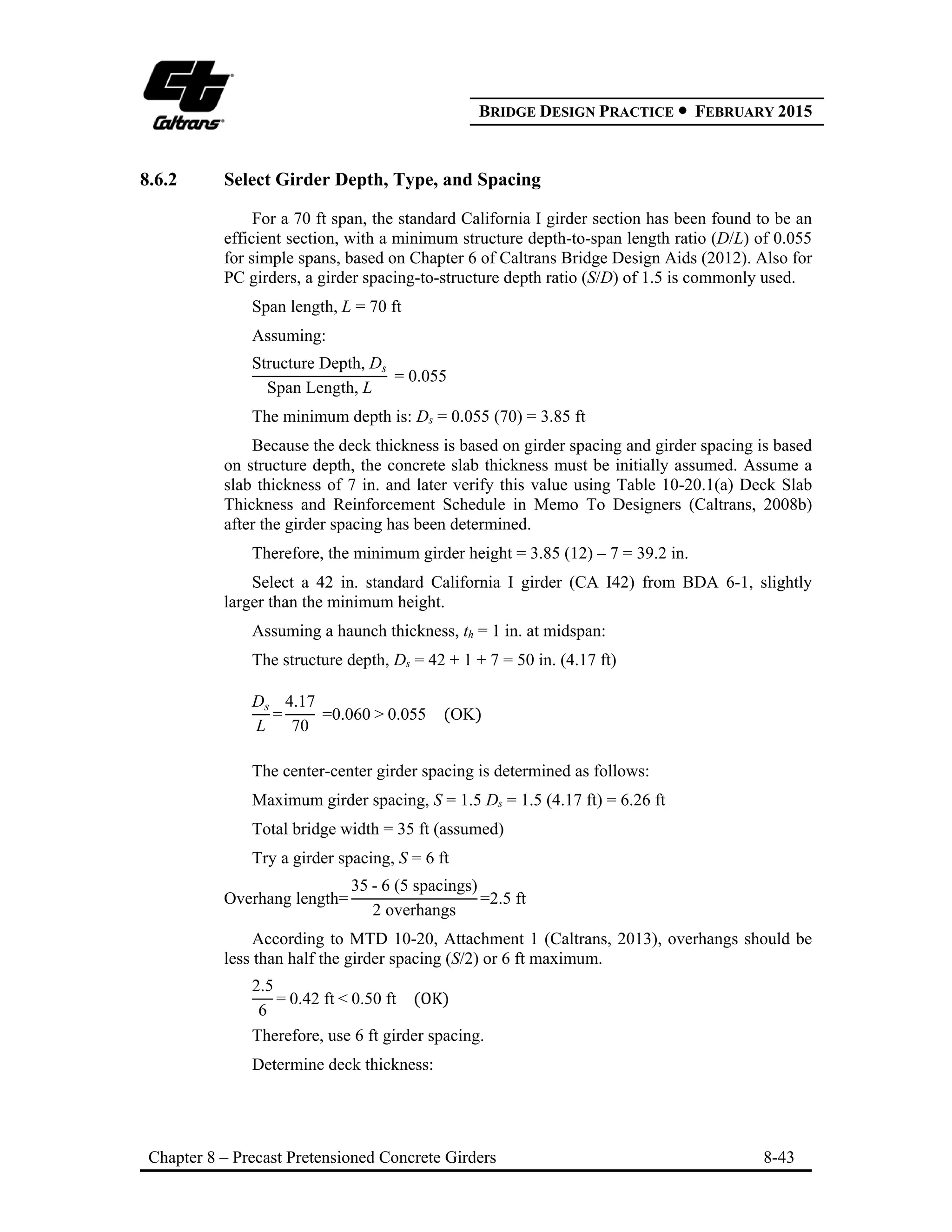 Precast pretensioned concrete girders | PDF