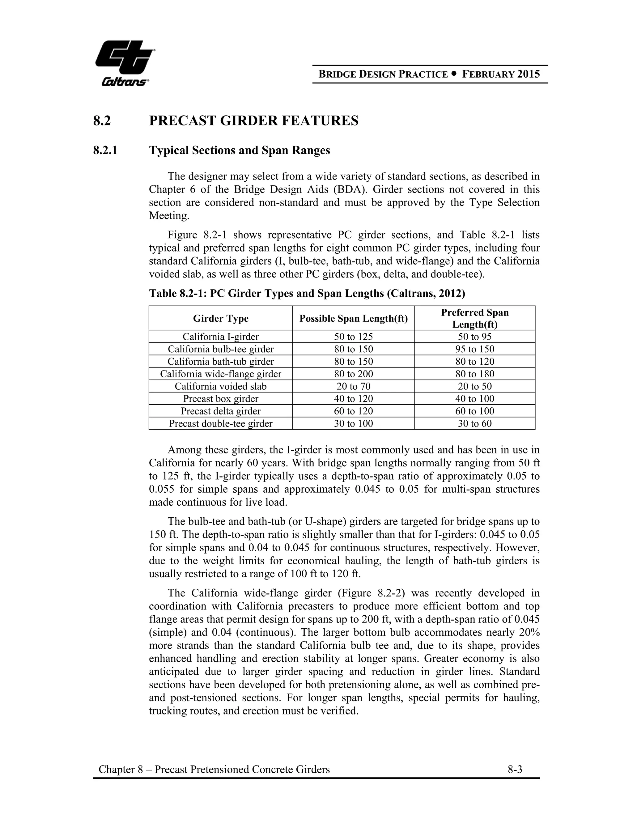 Precast pretensioned concrete girders | PDF