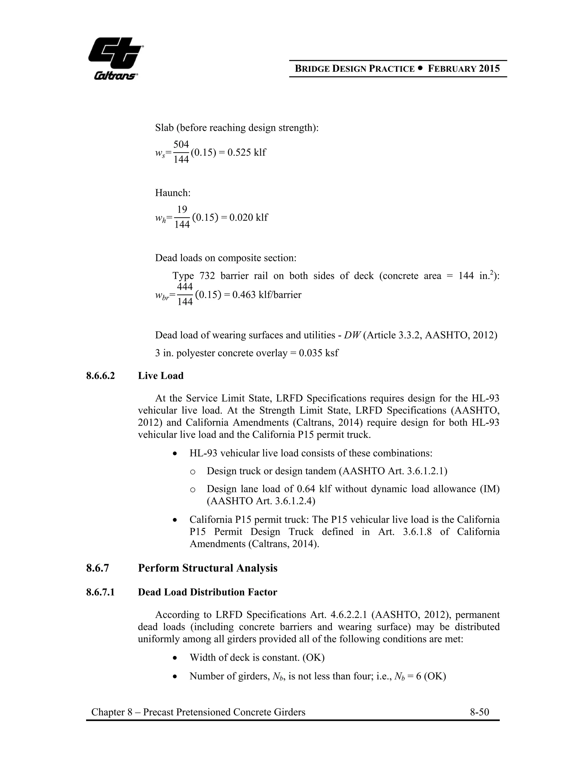 Precast pretensioned concrete girders | PDF