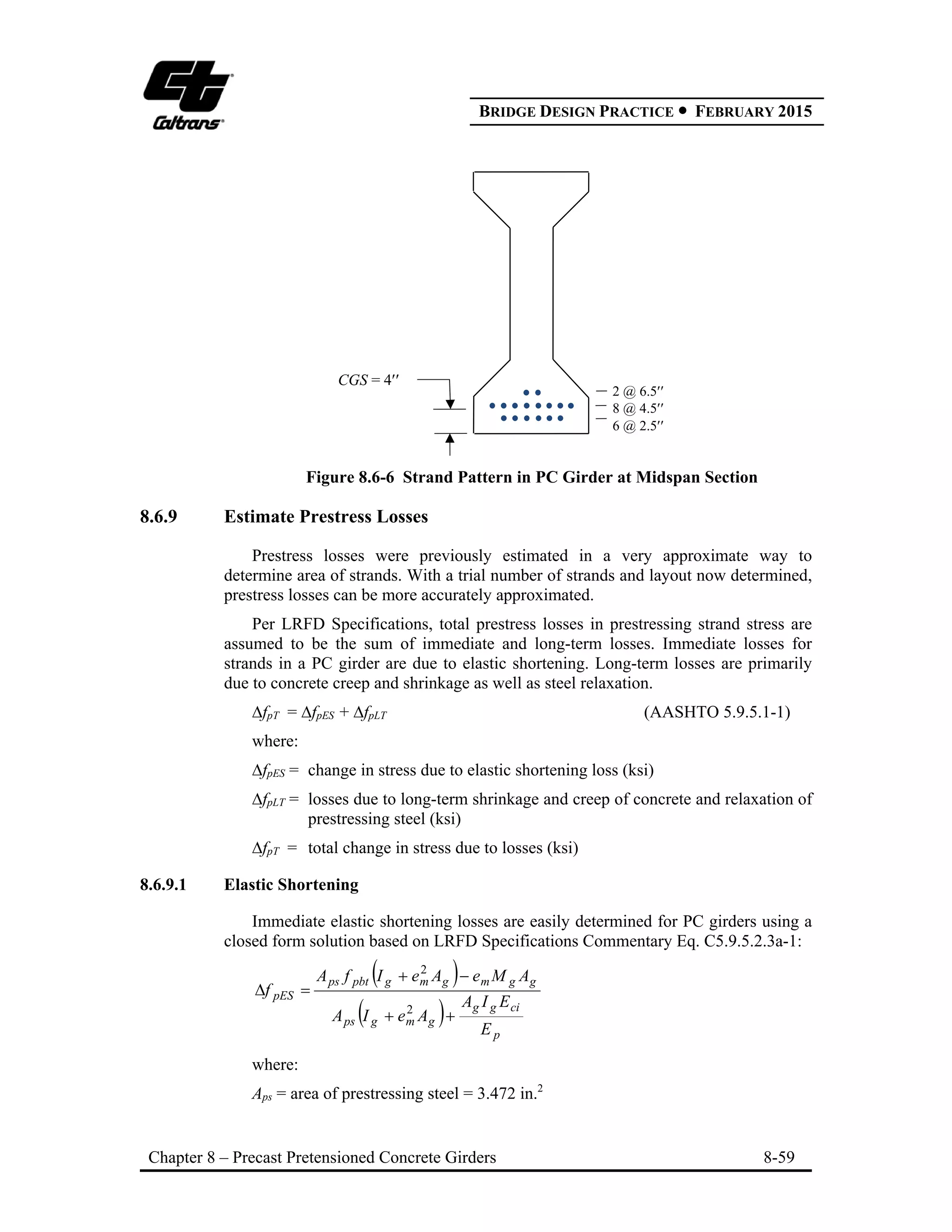 Precast pretensioned concrete girders | PDF