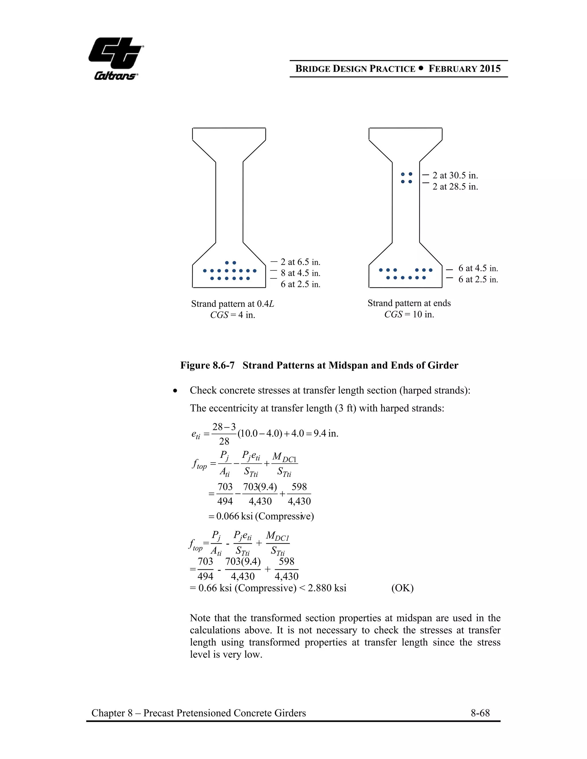 Precast pretensioned concrete girders | PDF