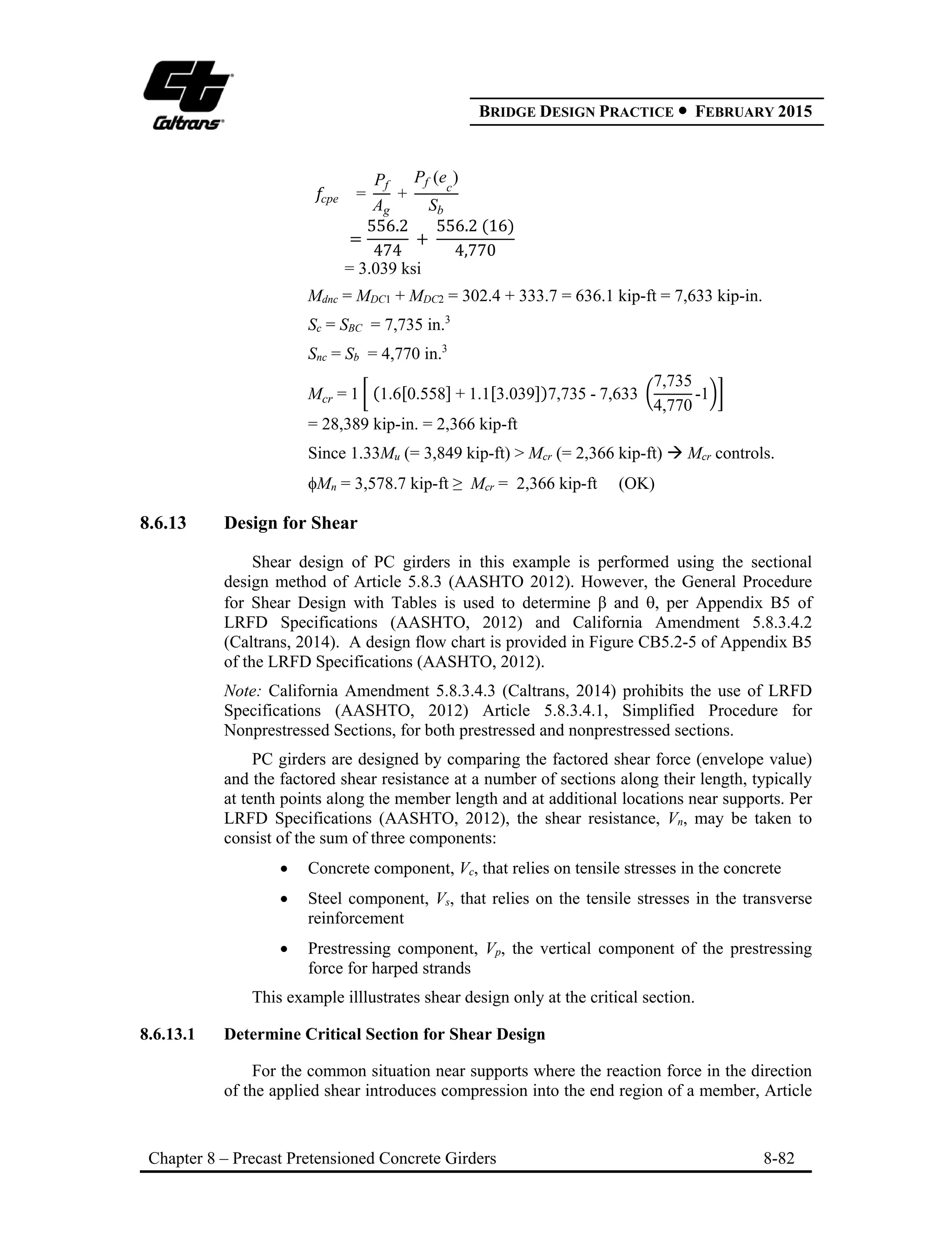 Precast pretensioned concrete girders | PDF
