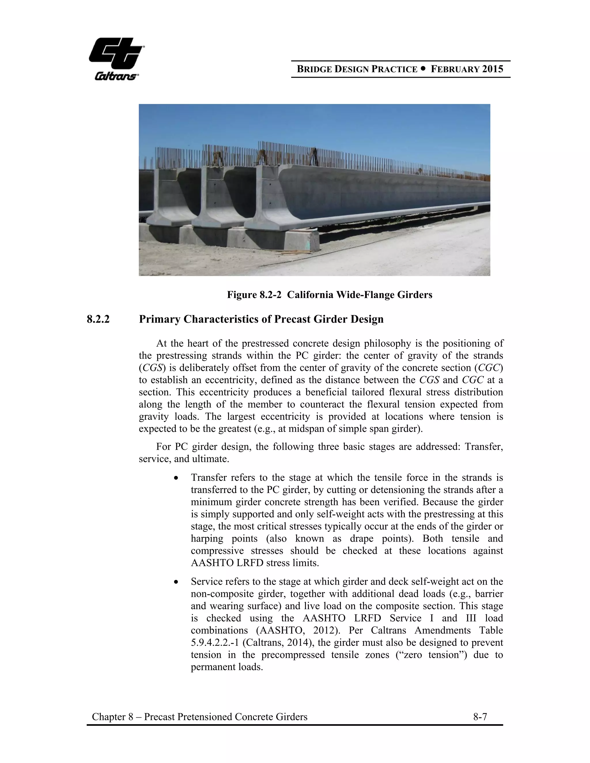 Precast pretensioned concrete girders | PDF