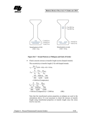 Precast pretensioned concrete girders | PDF