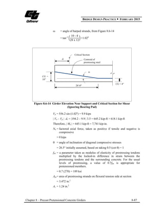 Precast pretensioned concrete girders | PDF