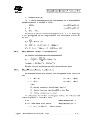 Precast pretensioned concrete girders | PDF