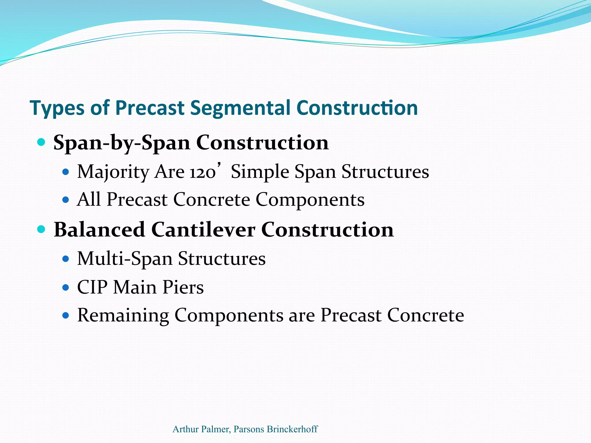 Precast segmental concrete bridges a | PDF