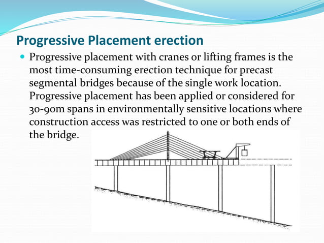 Precast segmental construction of bridges | PPTX | Civil Engineering ...