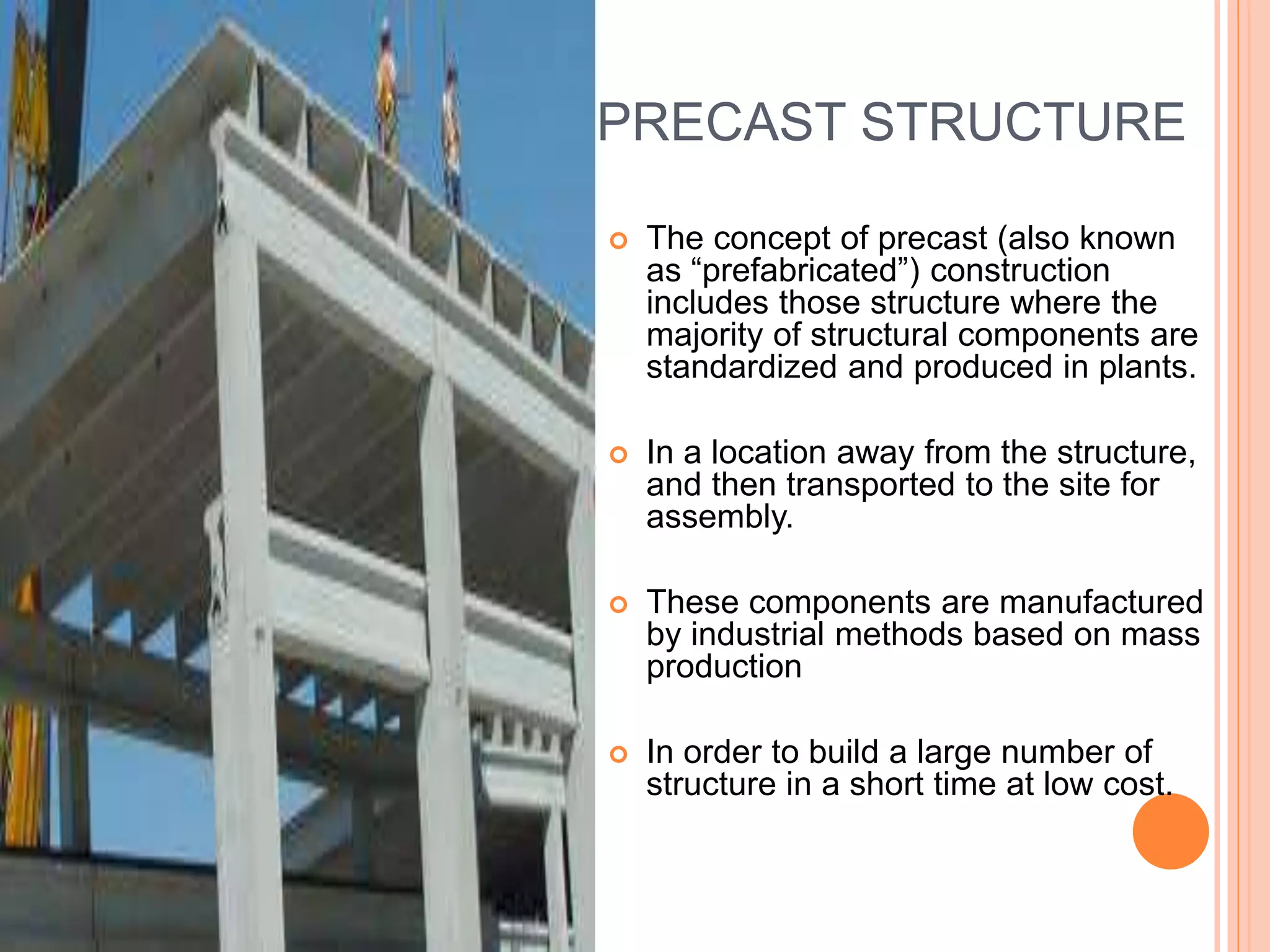 Precast structure | PPTX
