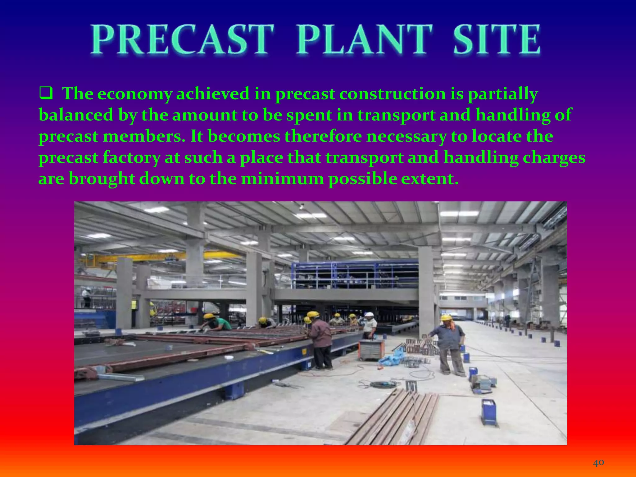 Precast Construction technology | PPTX