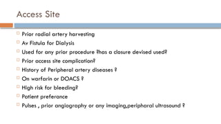 Pre cath Prepartion angiography final.pptx