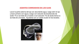 Precauciones del laboratorio de quimica | PPTX