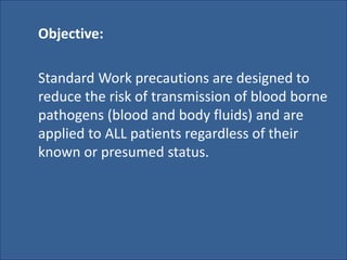 Precaution | PPTX | Infectious Diseases | Diseases and Conditions
