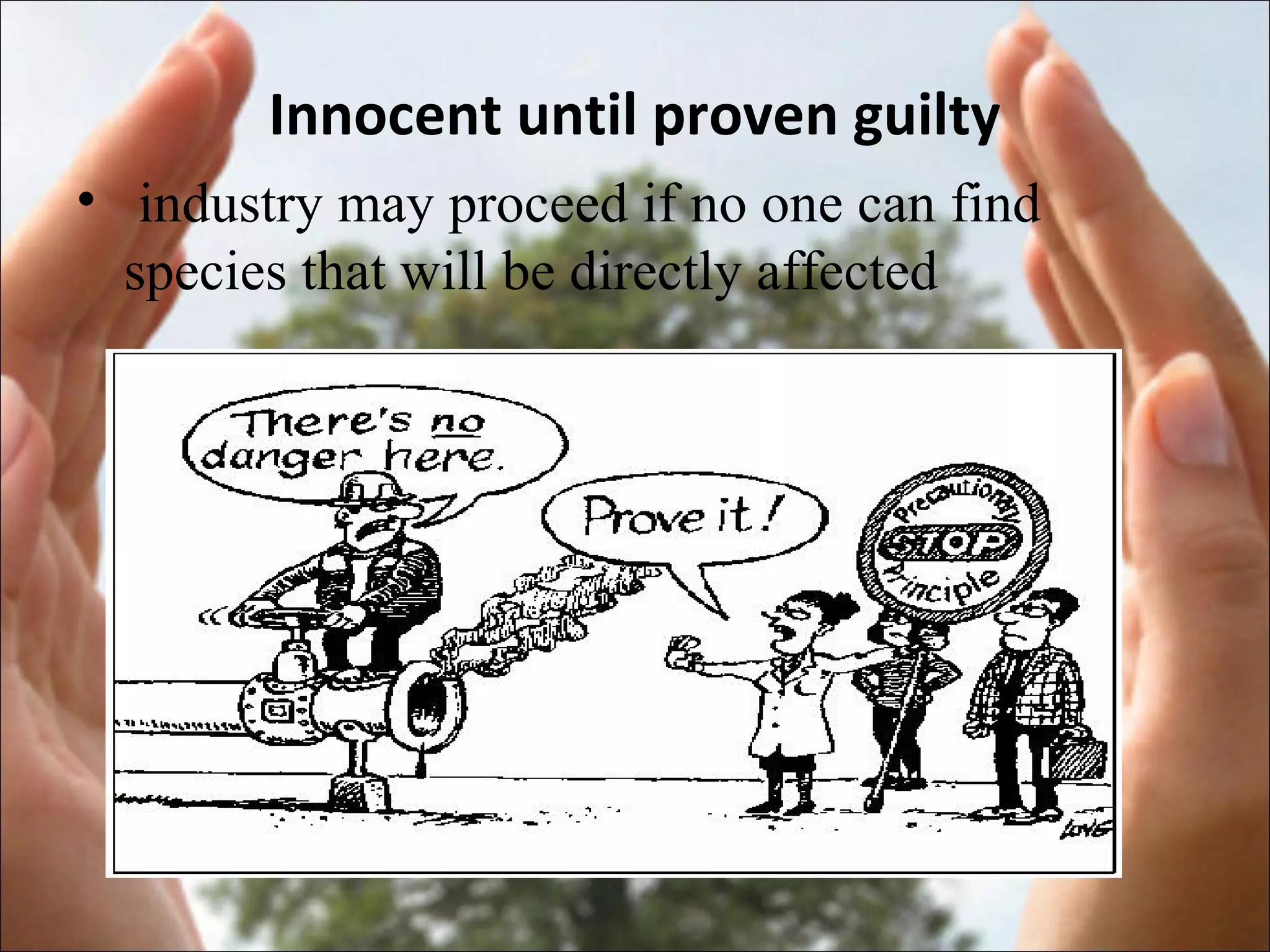 Precautionary principle | PPT