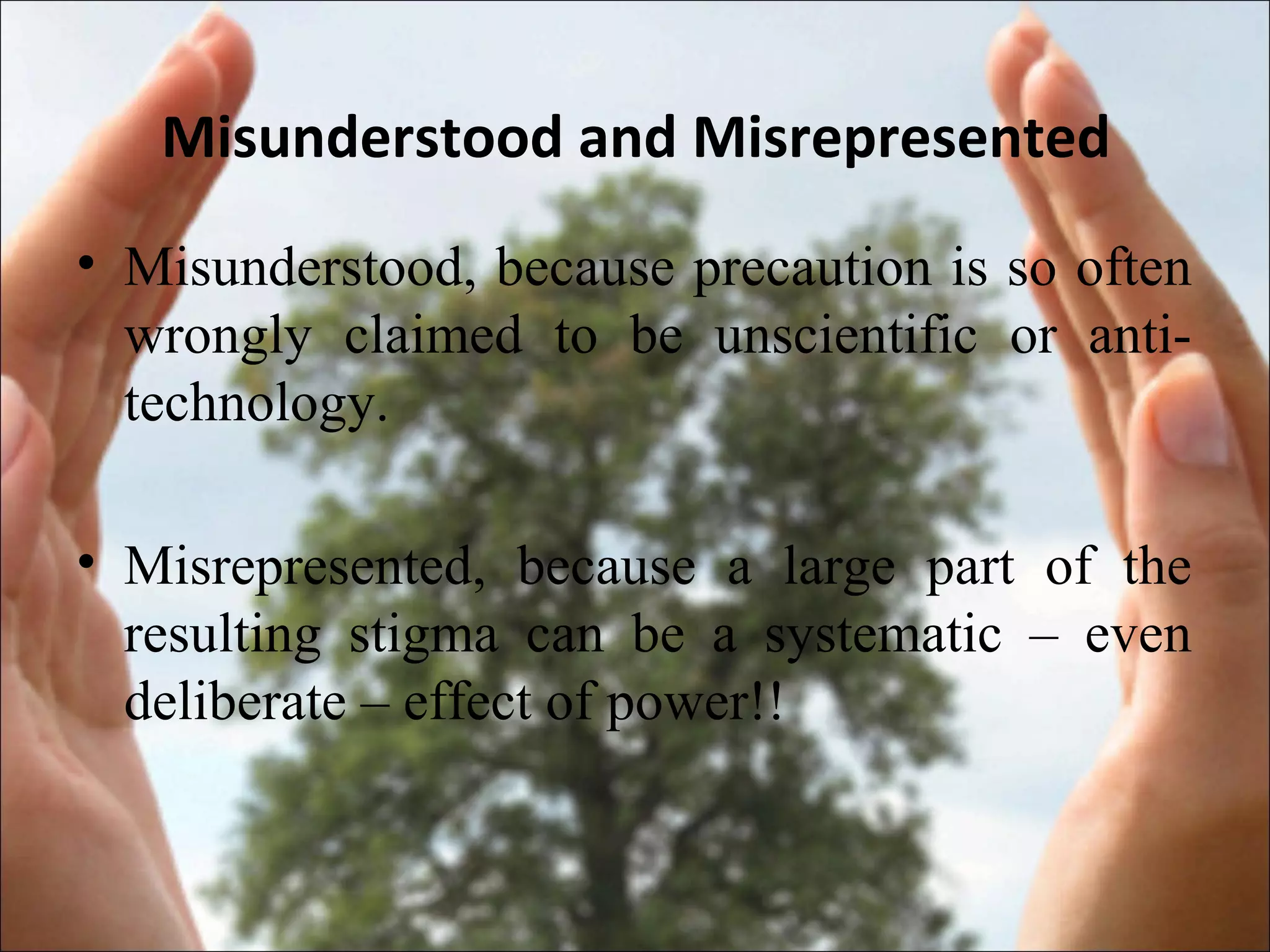 Precautionary principle | PPT