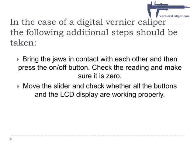 Precautionary steps while taking measurements | PPTX
