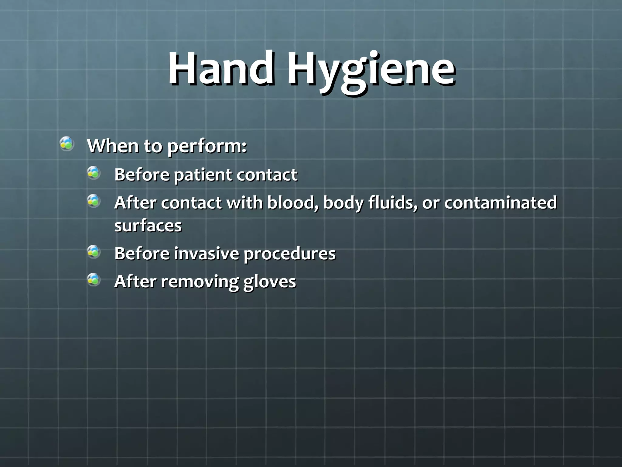 Hand Hygiene and Isolation Precautions | PPT