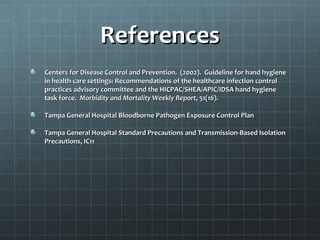 Hand Hygiene and Isolation Precautions | PPT