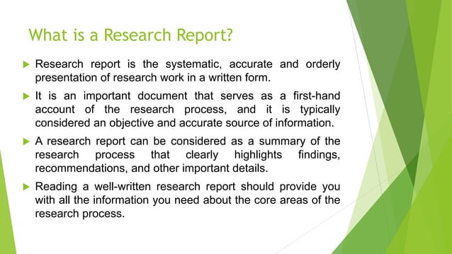 Precautions in writing Research Report- RM.pptx | Educational Assessment | Education