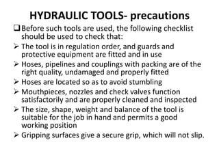 Precautions using machine tools | PDF