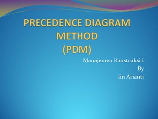 Precedence Diagram Method 2 | PDF