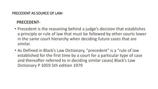 precedent as source of law.pptx
