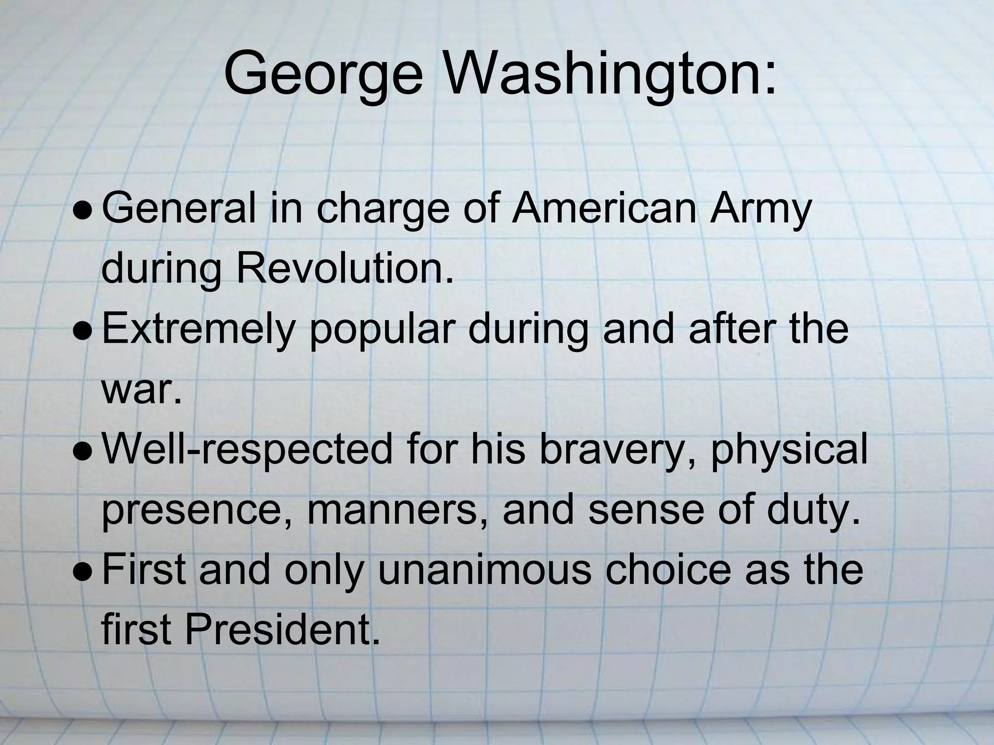 Precedent georgewashington | PDF