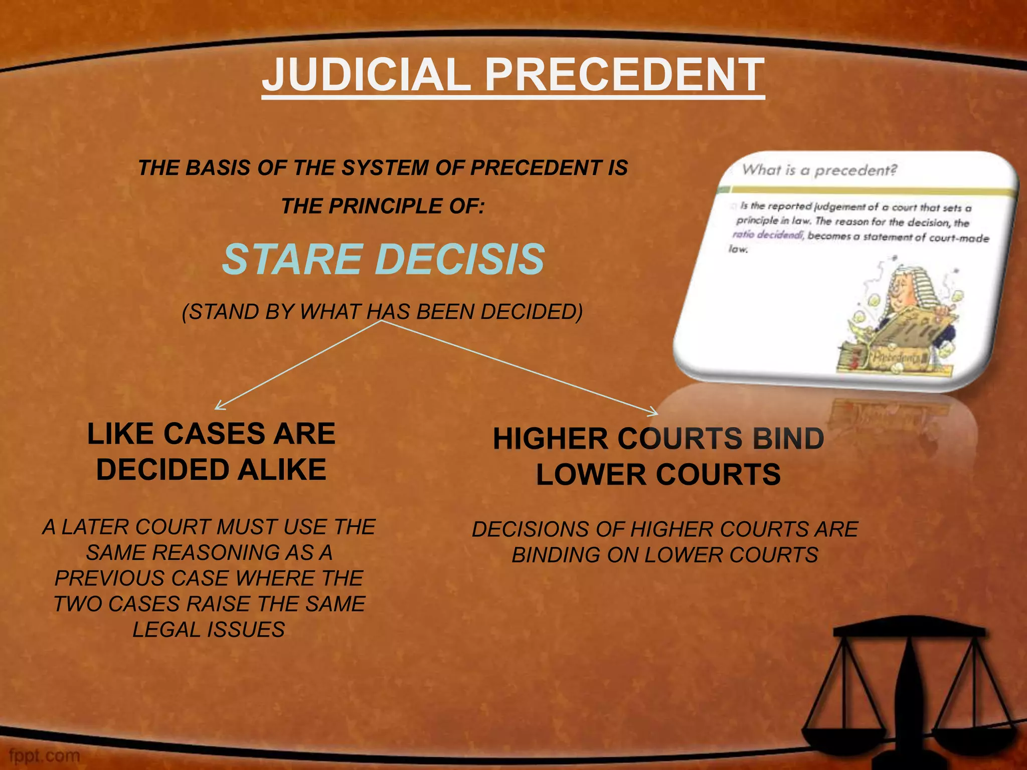 Precedent power presentation | PPTX