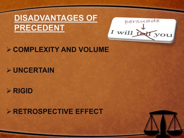 Precedent power presentation | PPTX | Law